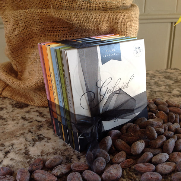 Premium Dark Gift Pack - 6 bars – Gabriel Chocolate